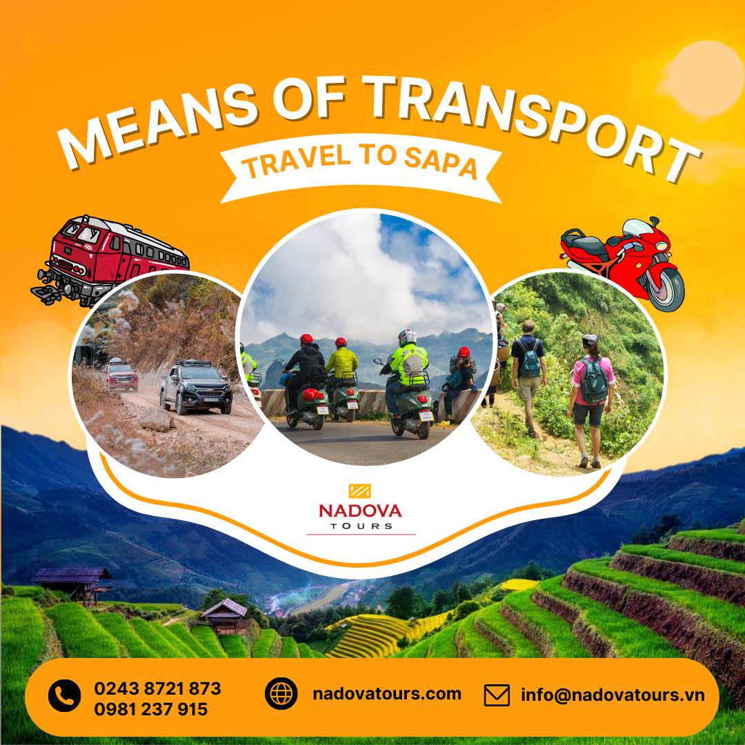 Which means of transport are convenient to travel to Sapa? | Nadova Tours